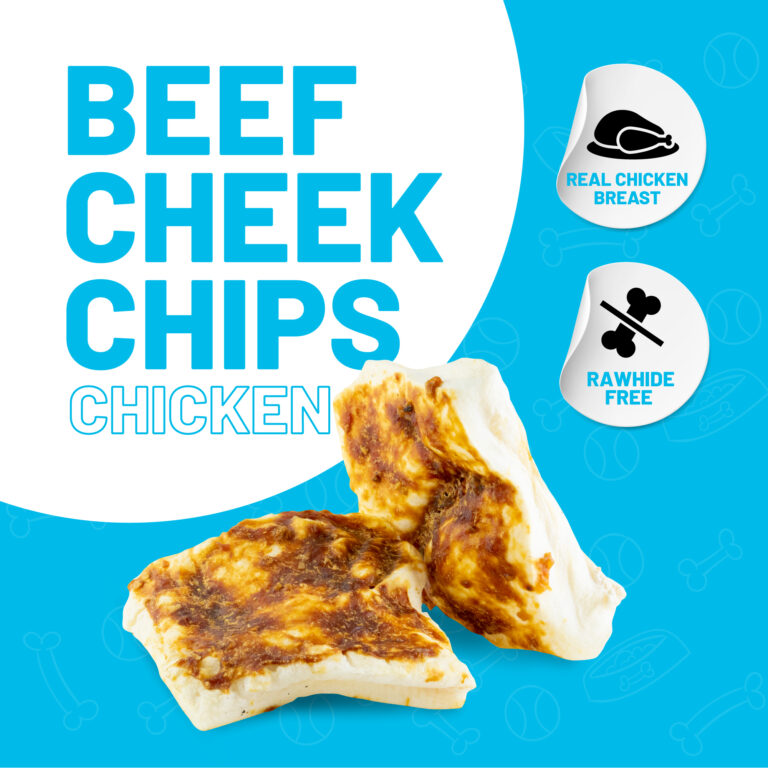 Beef Cheek Chips Chicken Breast - 4x4 Inch - Sitka Farms